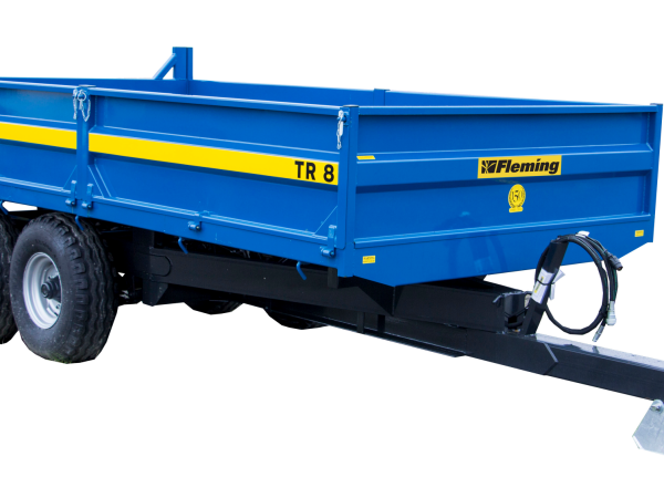 Fleming TR8 8T Drop Side Tipping Trailer for Sale - Mark Watson Machinery